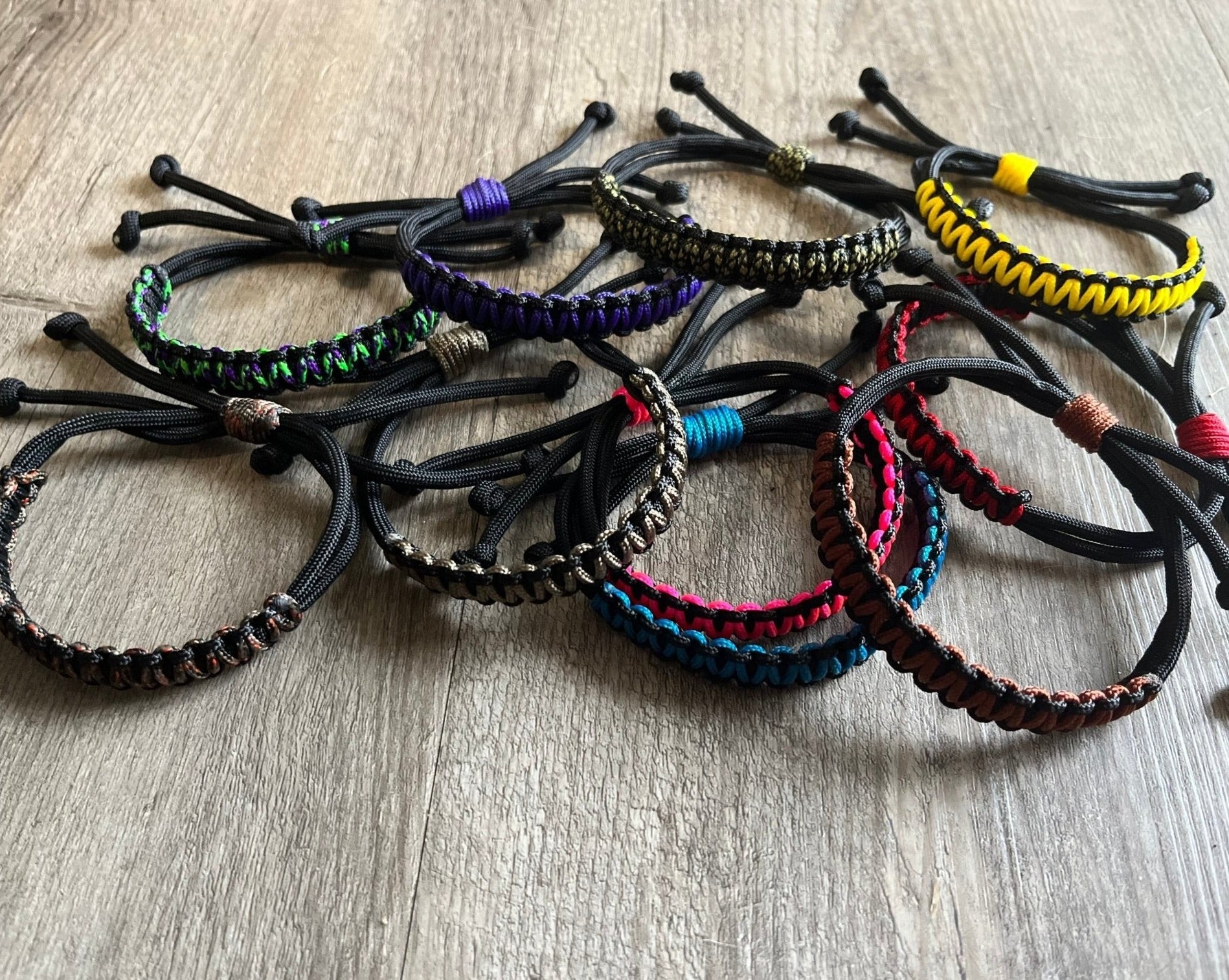 Braided Paracord Hat Bands | Krawlergrips | Cowboy Cowgirl hat band